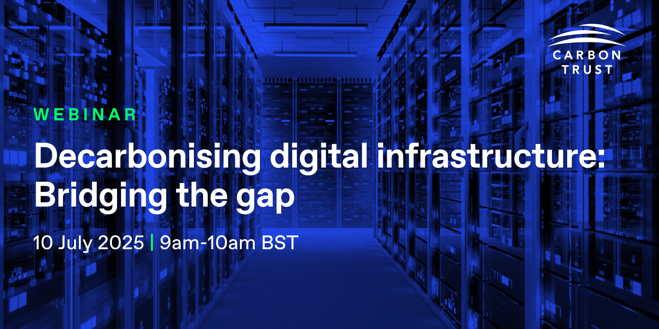 Decarbonising digital infrastructure: Bridging the gap